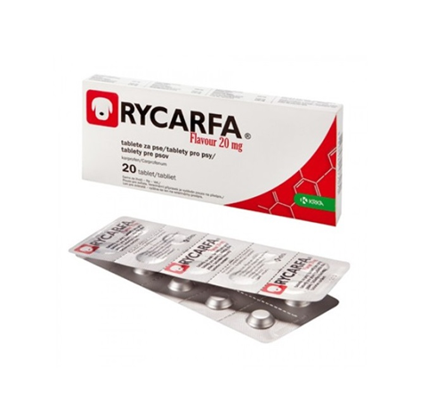 KRKA Rycarfa® Flavour 20mg 20 tableta | VetAnima