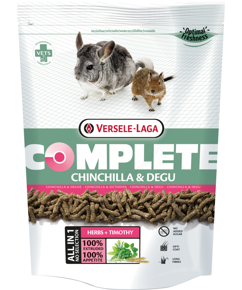 Versele Laga Chinchilla and Degu Complete 500g | VetAnima