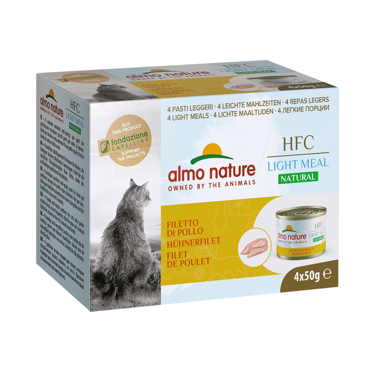 Almo Nature HFC Natural Light pileći file multipack 4x50g | VetAnima