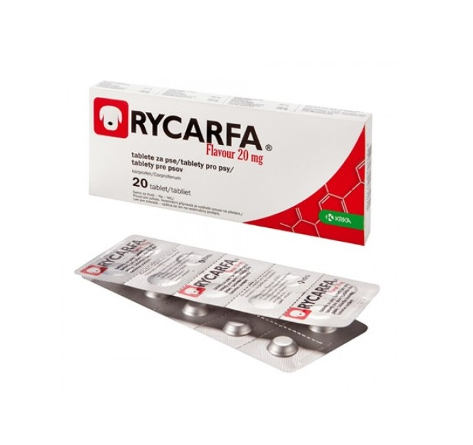KRKA Rycarfa® Flavour 20mg 20 tableta | VetAnima