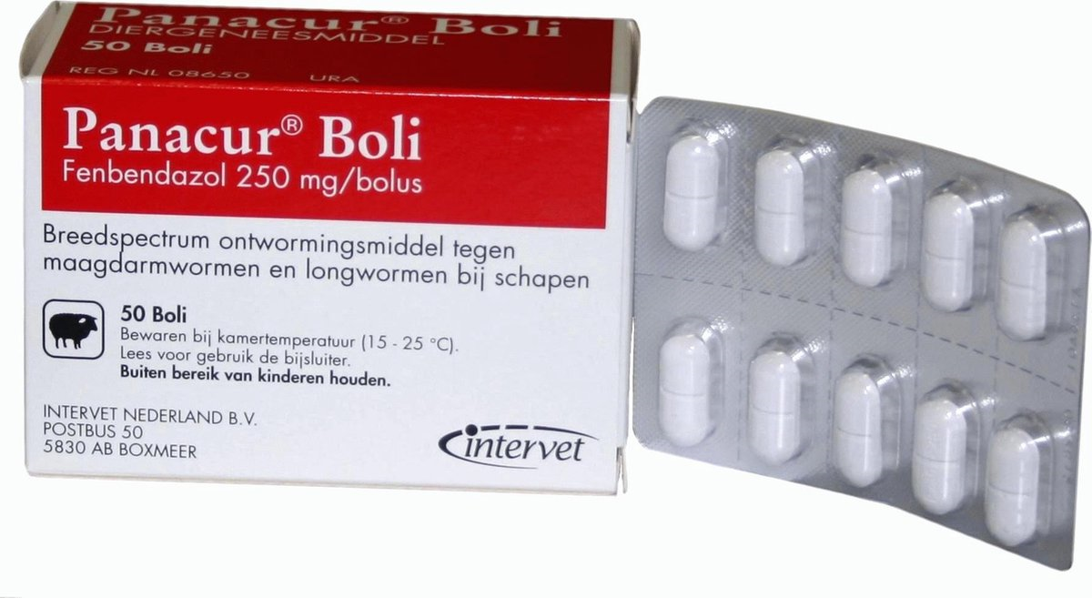 Panacur boli 250mg tableta | VetAnima