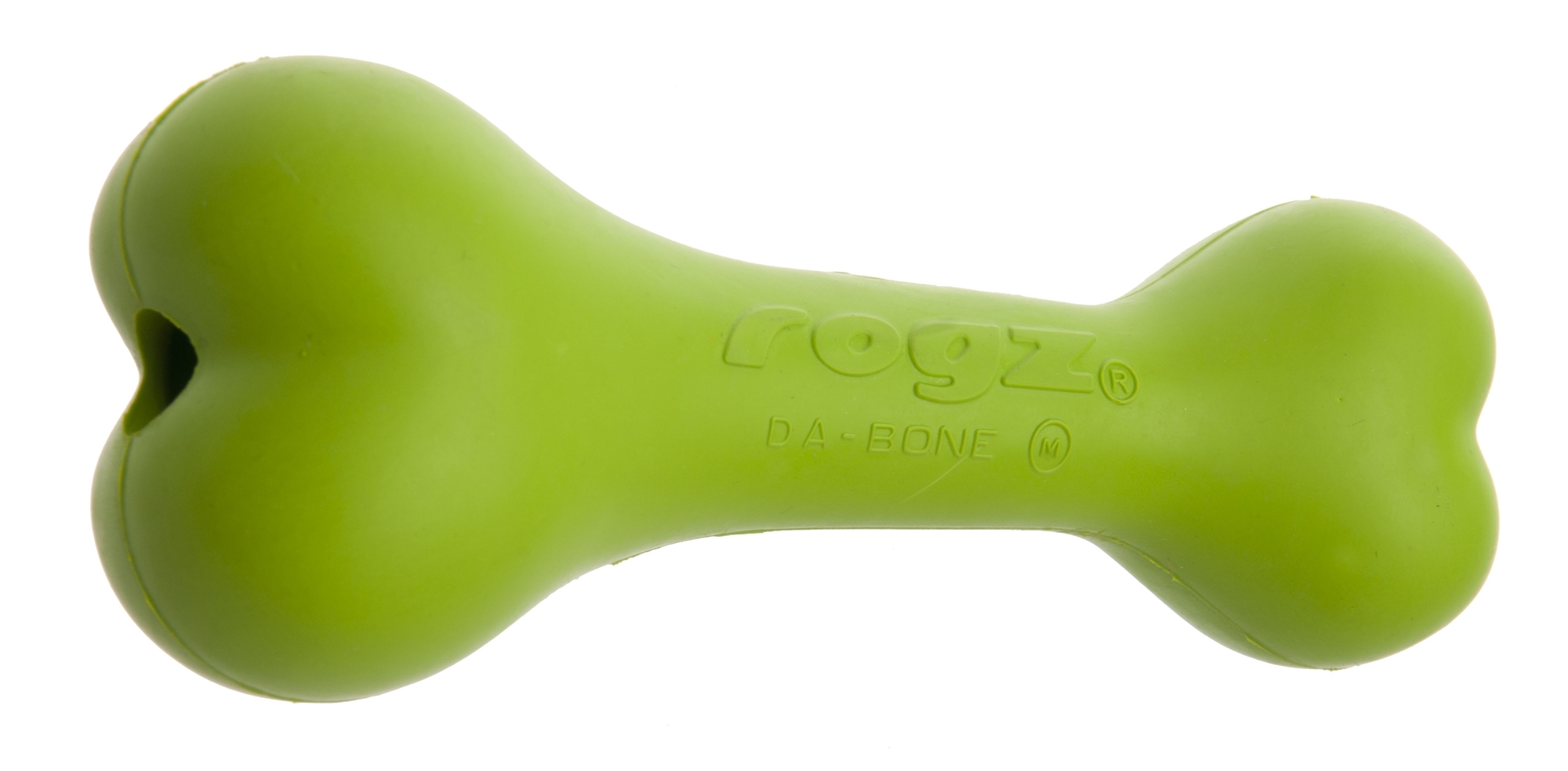 ROGZ Da Bone Igračka za pse u obliku gumene kosti S zelena 9.5cm | VetAnima